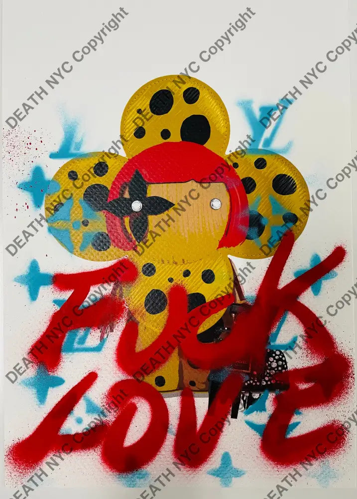 "25019" viv f bee Hand Written (Edition of one) 2025 – DEATH