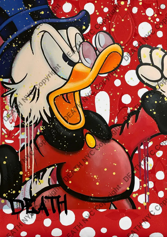 Auction "Y114 duck" 45x32cm (Edition of 100) – DEATH
